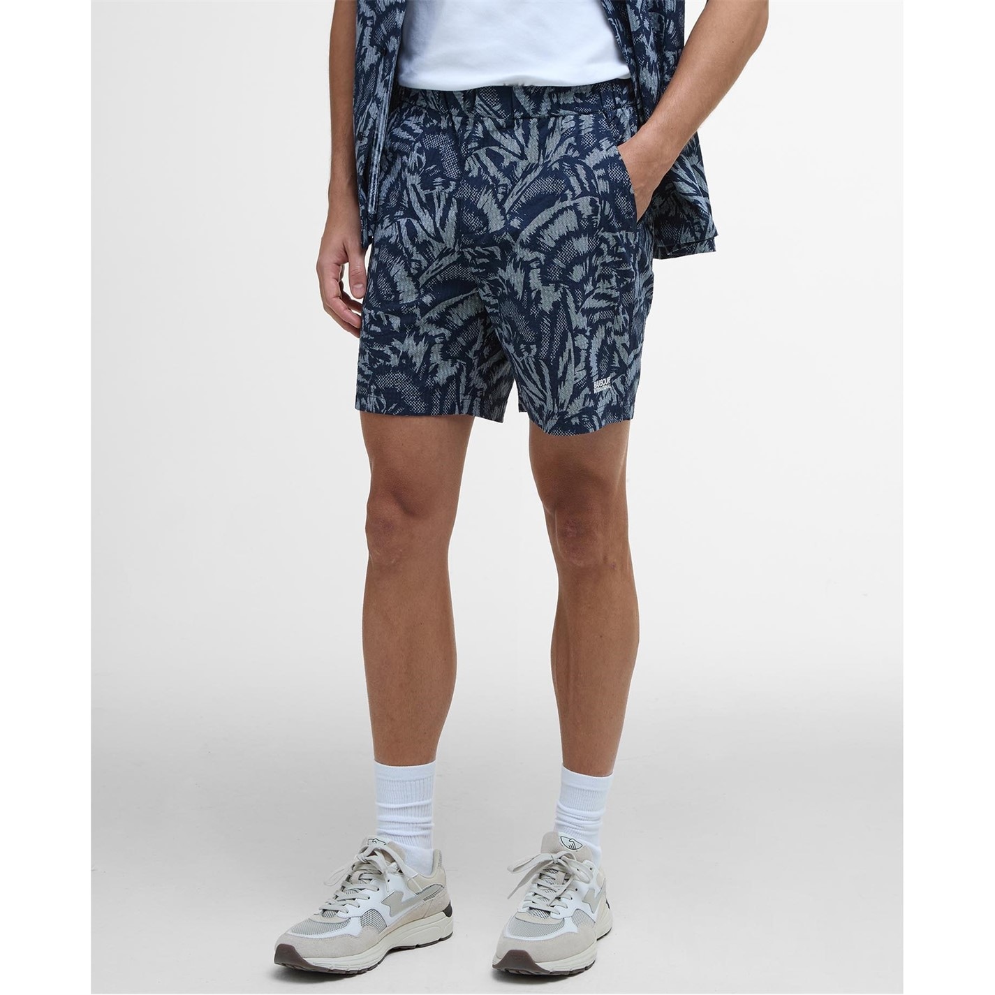 Barbour International | Men's B.Intense Kew All Over Print Tailored Fit ...