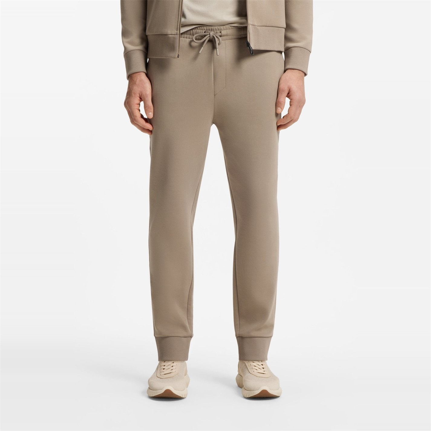 Boss | Men's Hadiko Joggers with Drawstring Waistband | Closed Hem ...