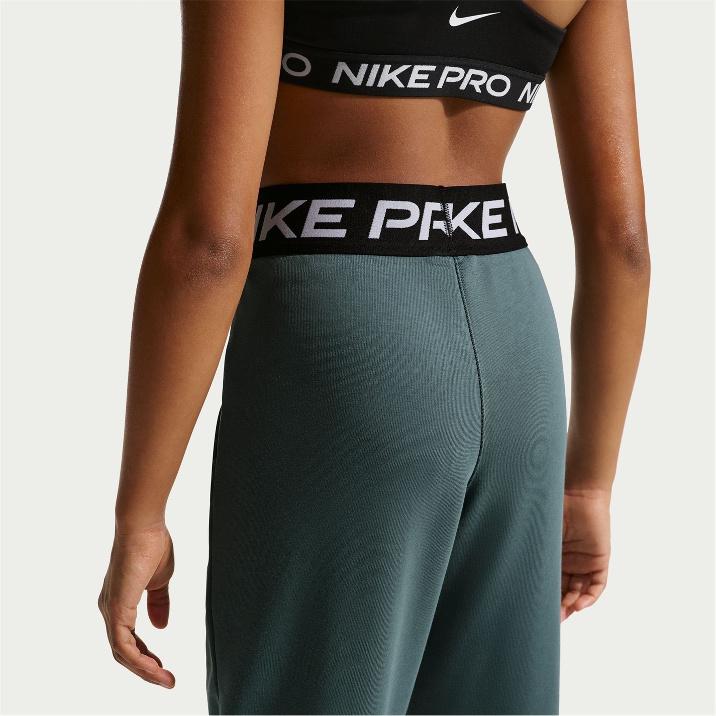 Nike | Pro Dri-FIT Jogging Bottoms Juniors | Closed Hem Fleece Jogging ...
