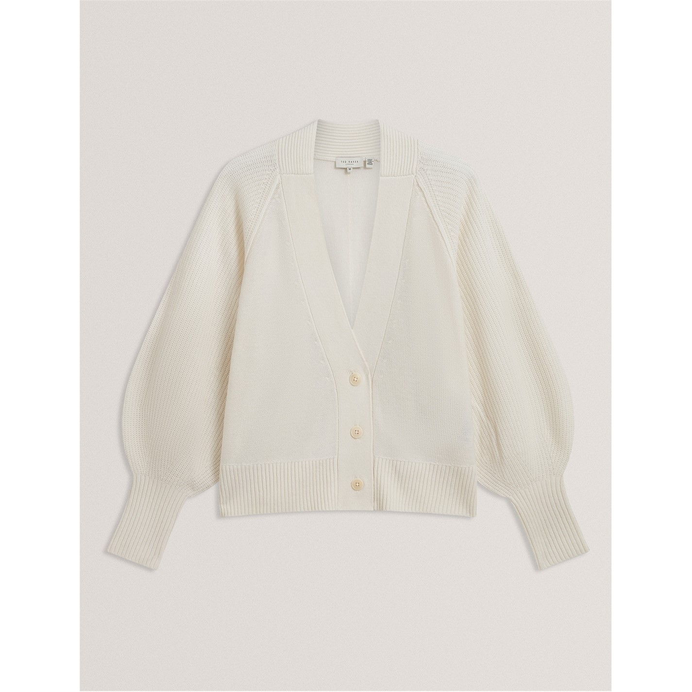 Ted Baker | Women's V Neck Cardigan | Ivory | SportsDirect.com