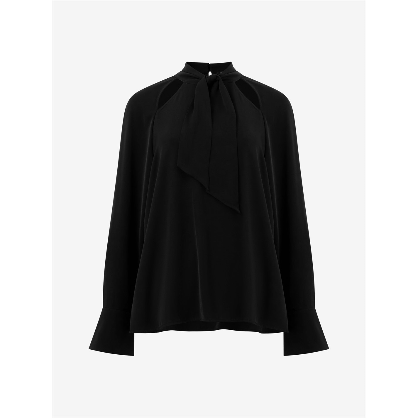 French Connection | Women's Carmen Long-Sleeve Blouse | Blouses - Long ...