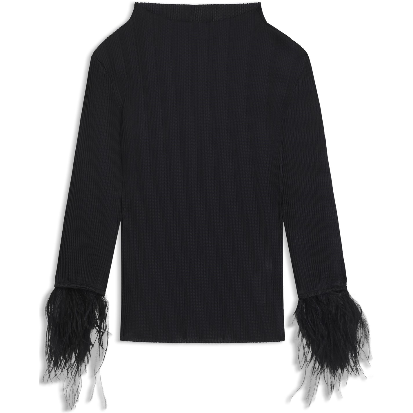 BOSS | Detachable Feather Cuff Jumper | Black 001 | SportsDirect.com