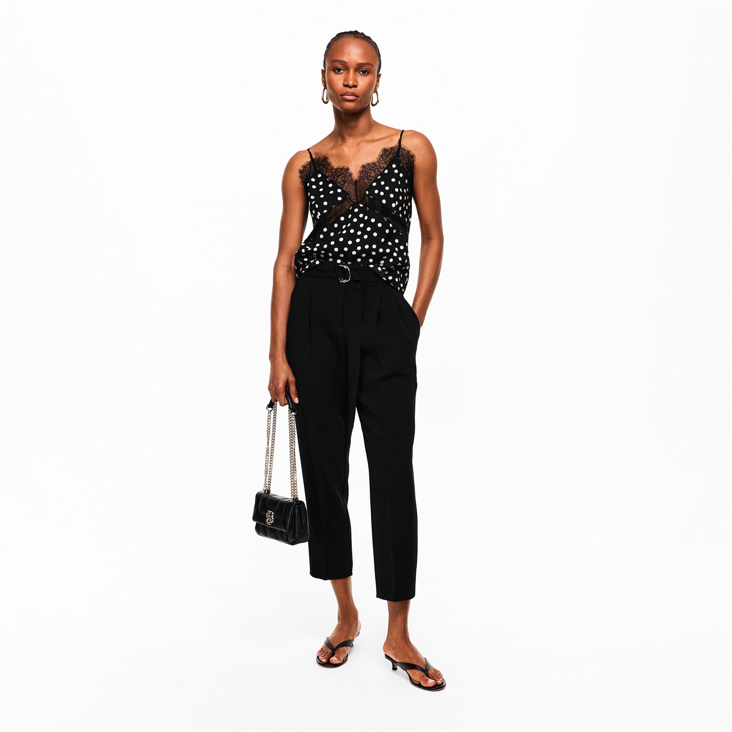 BOSS | Women's Tapiah Straight Trousers | Straight Trousers ...