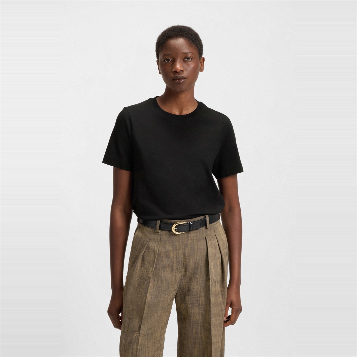 Boss | Womens BOSS Smart Casual Short Sleeve Top (Ecosa) | Short Sleeve ...