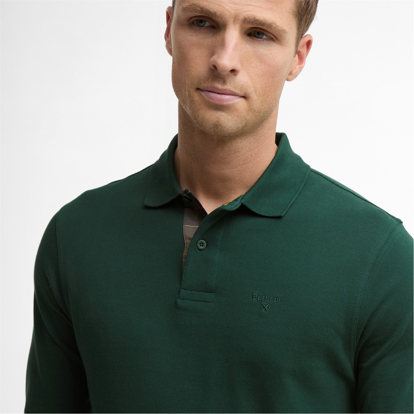 Barbour | Mens Essentials Long Sleeve Polo Shirt | Long Sleeve Polos ...