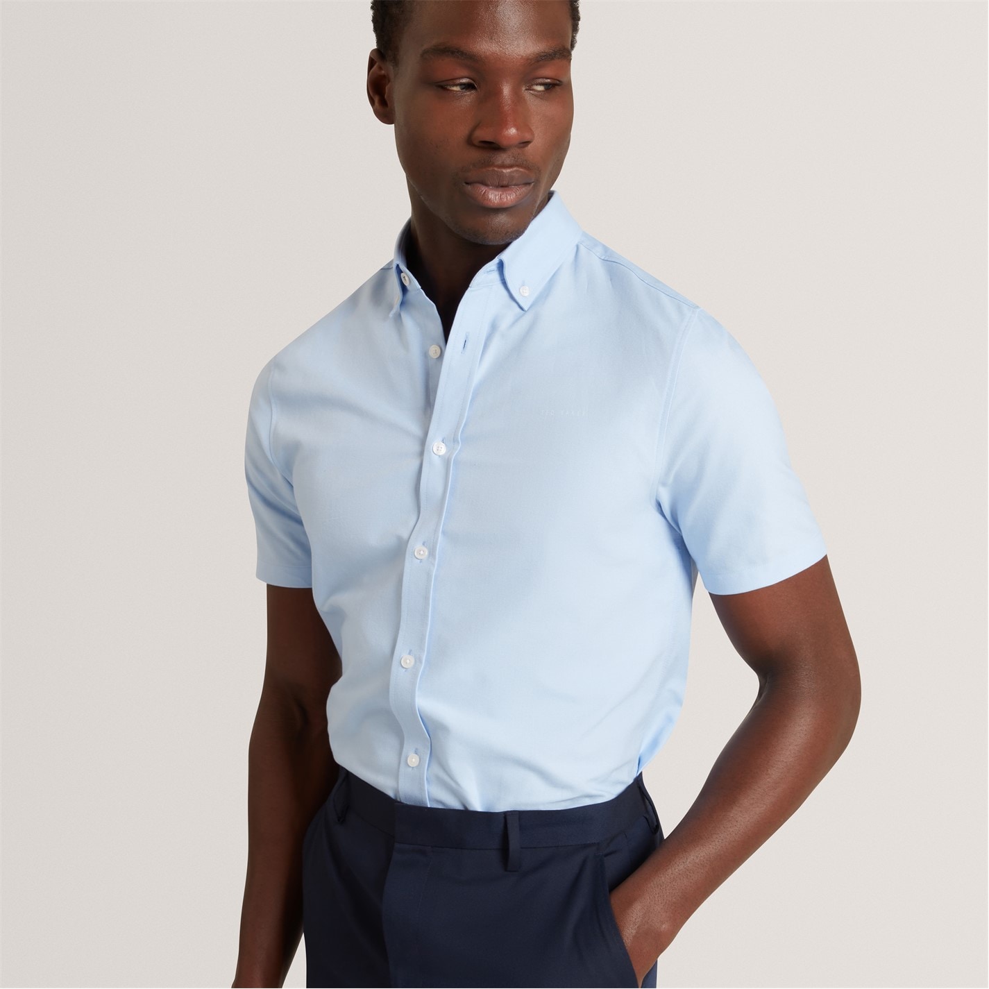Ted Baker | Ted Baker SS Reg Fit Oxford Shirt | Oxford Shirt - Short ...