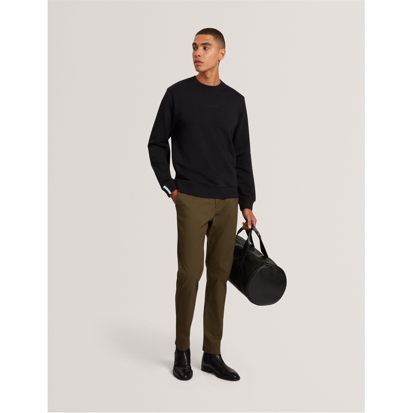 Ted Baker | Men's Long-Sleeve Crew Tracksuit Top | Tracksuit Tops ...