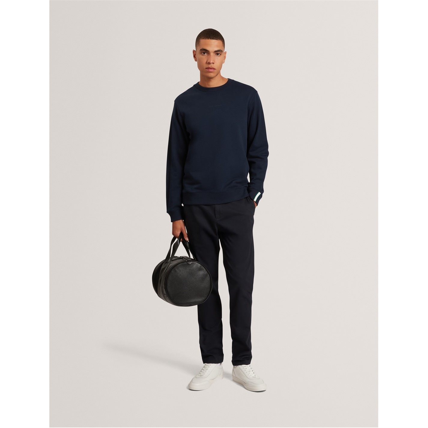 Ted Baker | Men's Long-Sleeve Crew Tracksuit Top | Tracksuit Tops ...