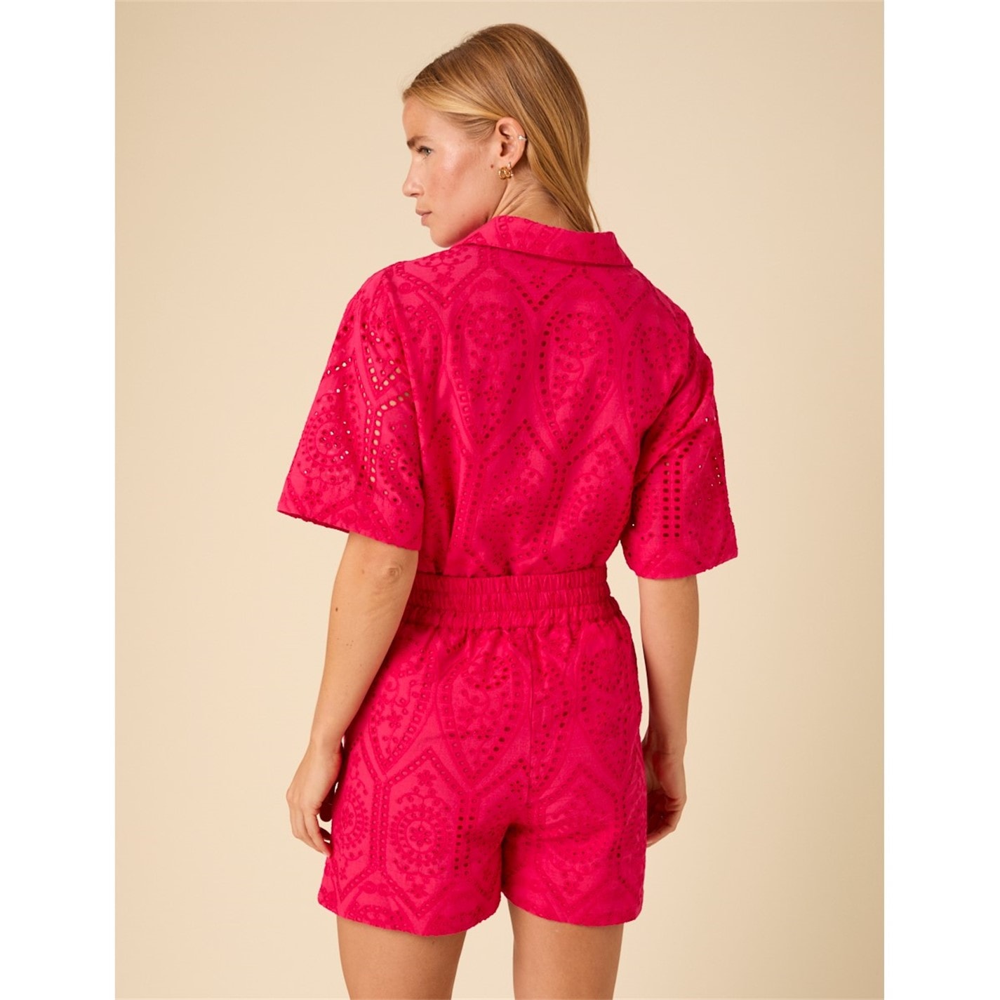 Nobodys Child | Women's Jen Woven Tracksuit Shorts | Pink ...