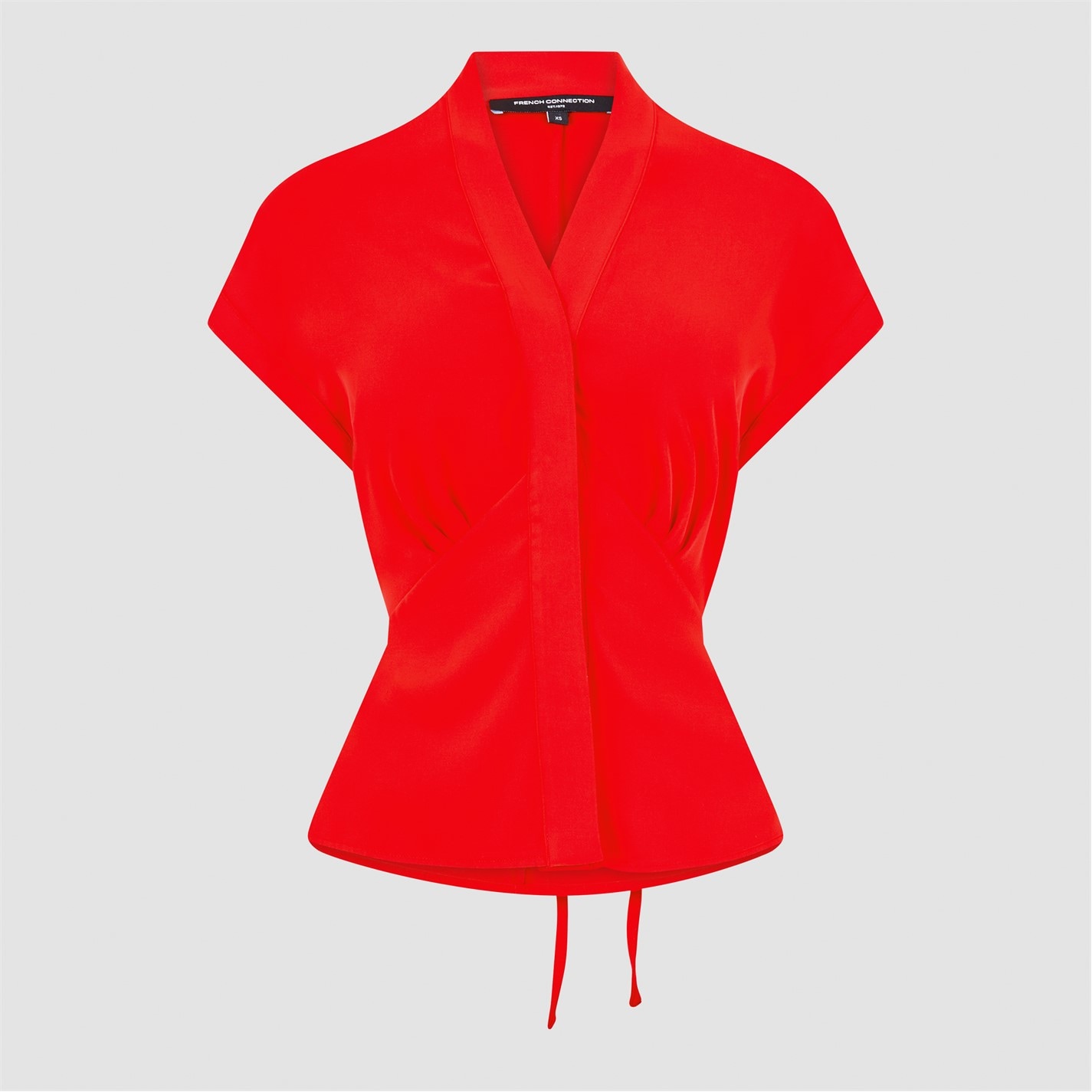 French Connection | Women's Carmen Short-Sleeve Blouse | Blouses ...