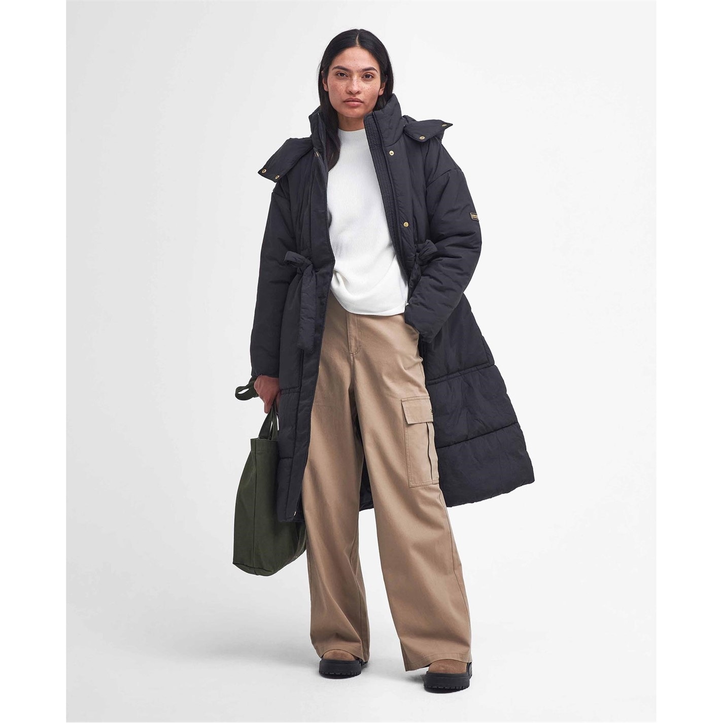 Barbour International | Women's Serova Wadded Quilted Short Puffer ...