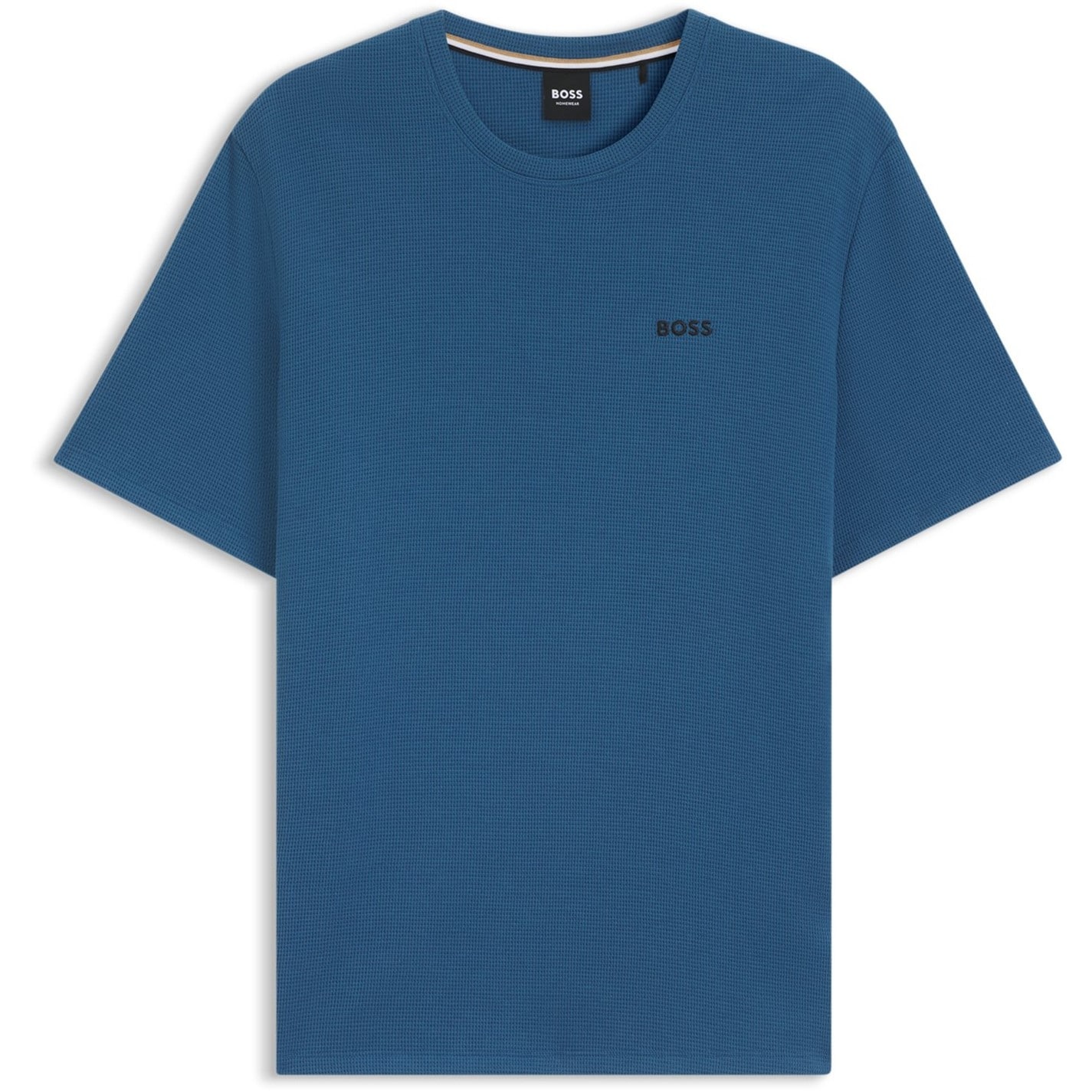 Boss | Mens BOSS Bodywear Waffle T-Shirt with Structured Design ...