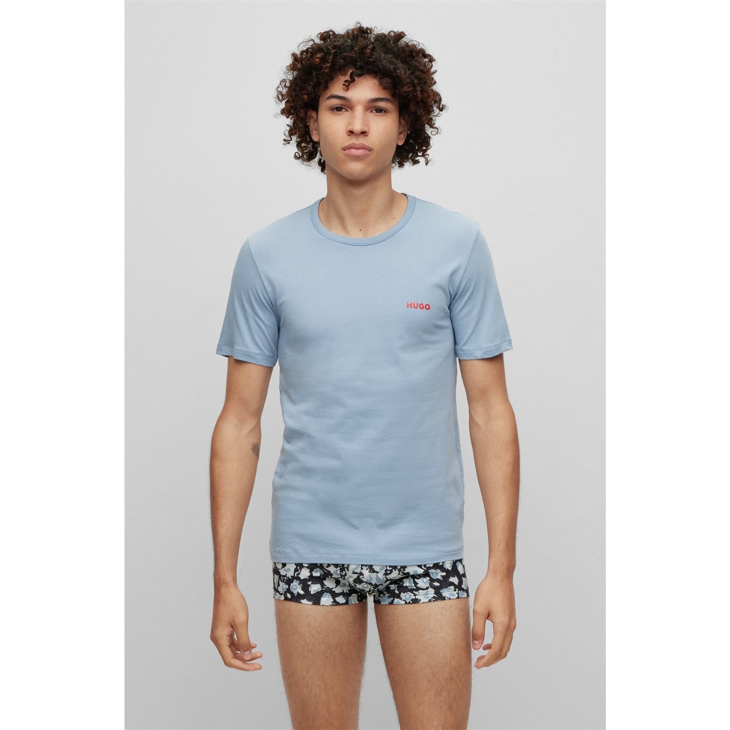 Hugo | 3 Pack of Pyjama T-Shirts | Pyjama Short Sleeve Tops ...