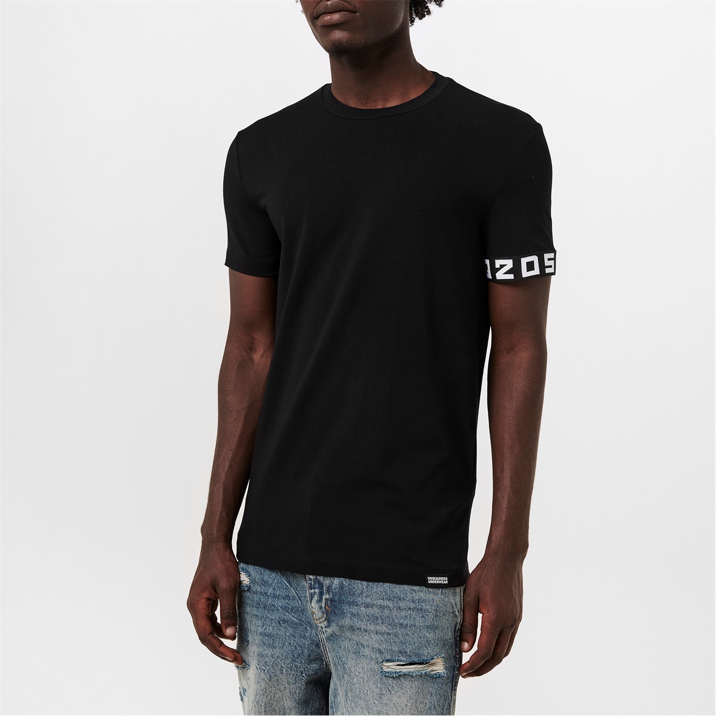 DSQUARED2 | Tape Logo T-Shirt | Slim Fit T-Shirts | SportsDirect.com