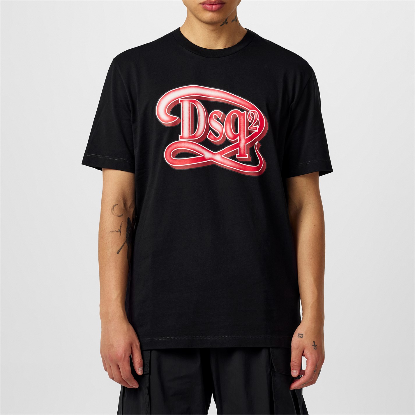 DSQUARED2 | Logo Print T-Shirt | Regular Fit T-Shirts | SportsDirect.com