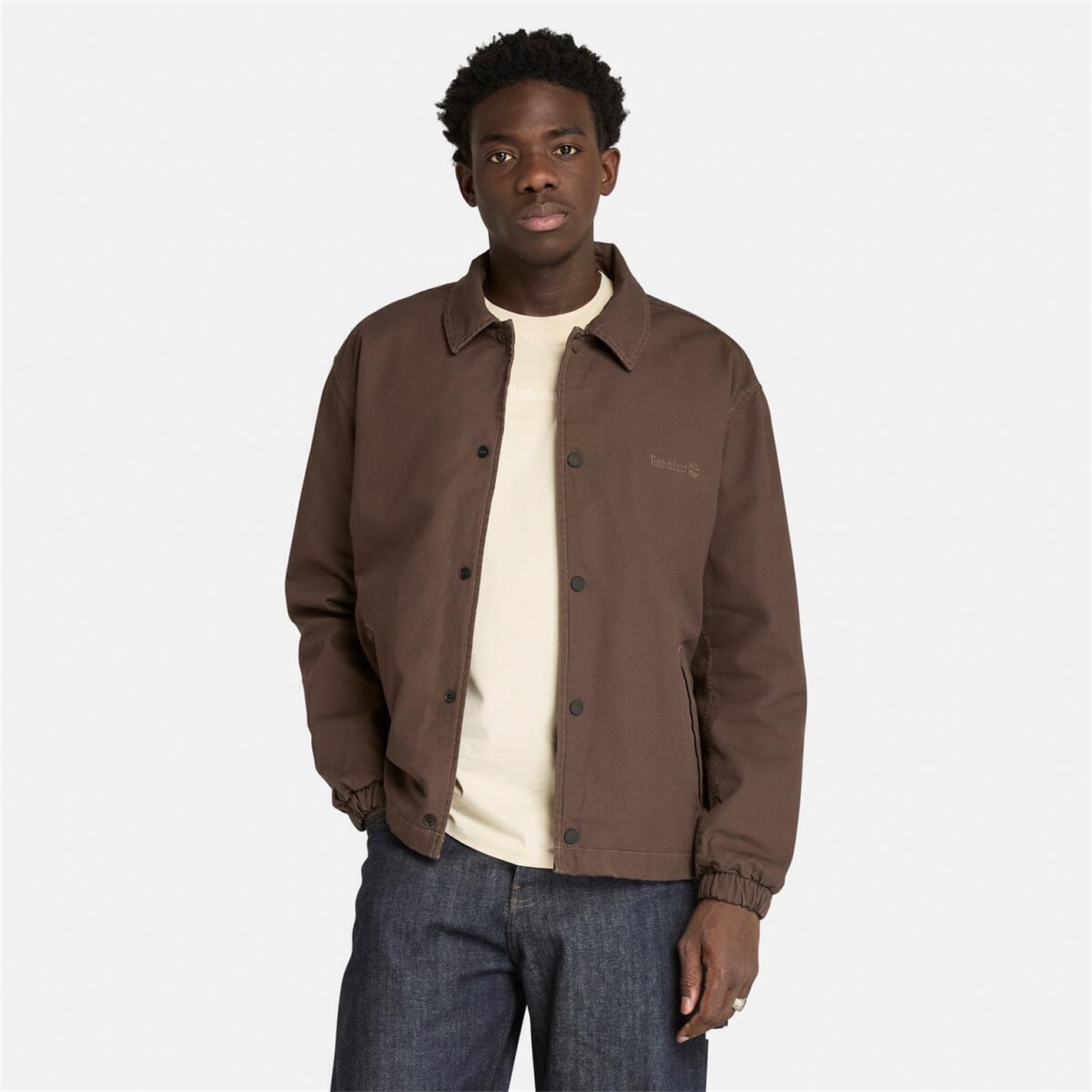 Timberland | Men's Coach Canvas Overshirt | Overshirts | SportsDirect.com