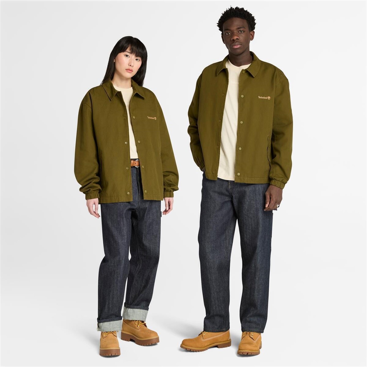 Timberland | Men's Coach Canvas Overshirt | Overshirts | SportsDirect.com