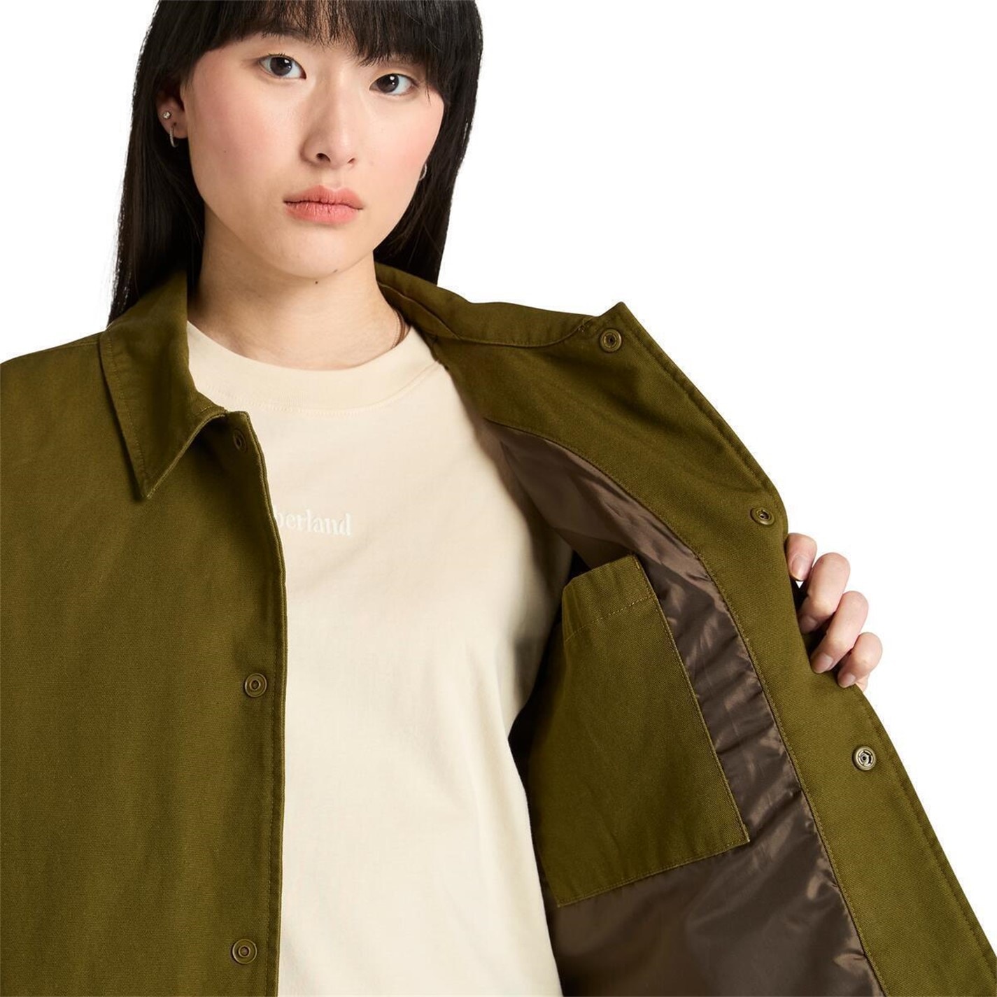 Timberland | Men's Coach Canvas Overshirt | Overshirts | SportsDirect.com