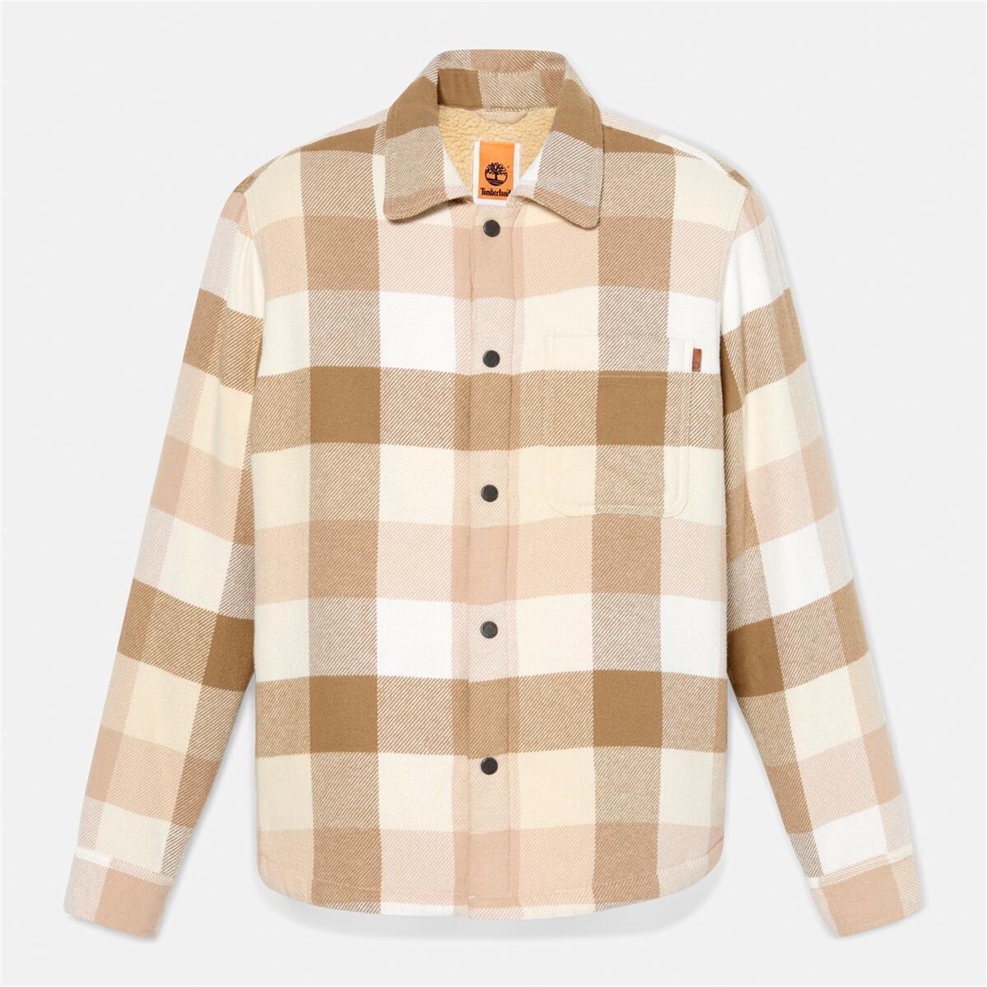 Timberland | Men's Timb Sherpa Overshirt | Angora | SportsDirect.com