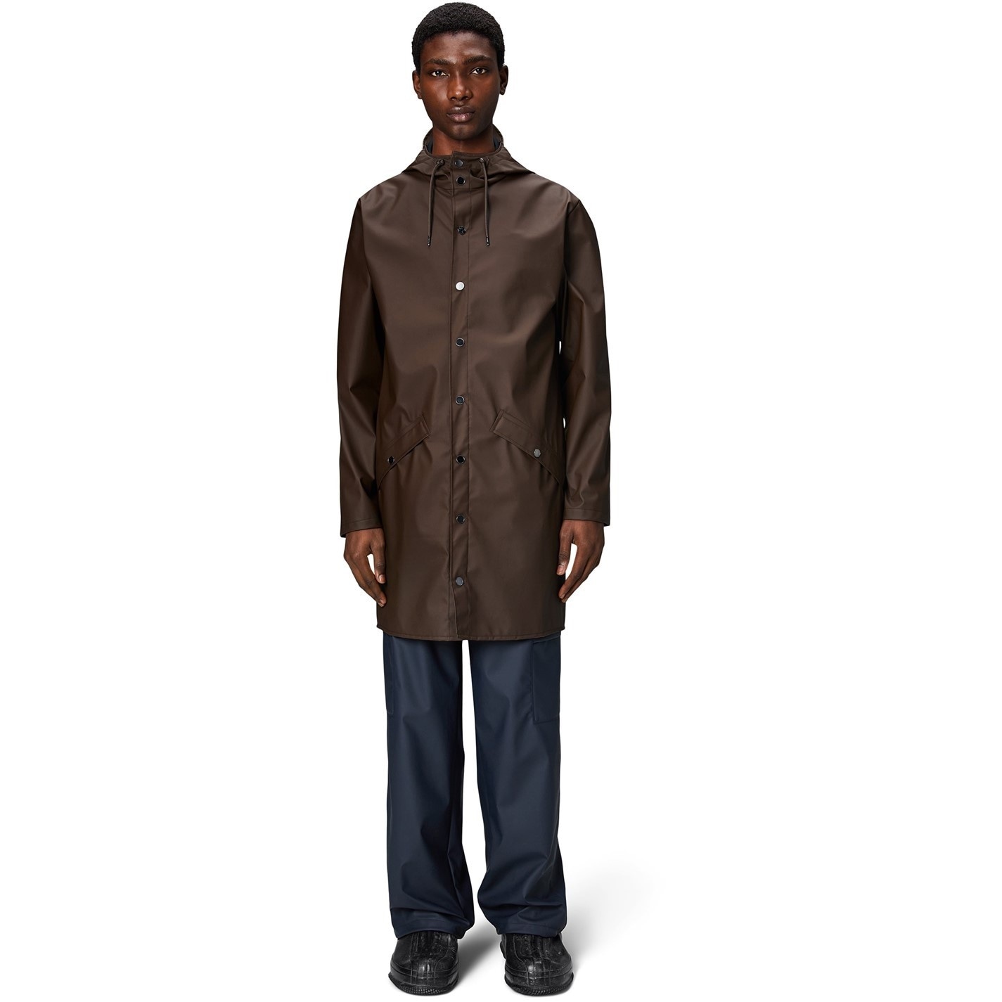 Rains | Unisex Adults Waterproof Hooded Long Sleeve Rain Anorak | Rain ...