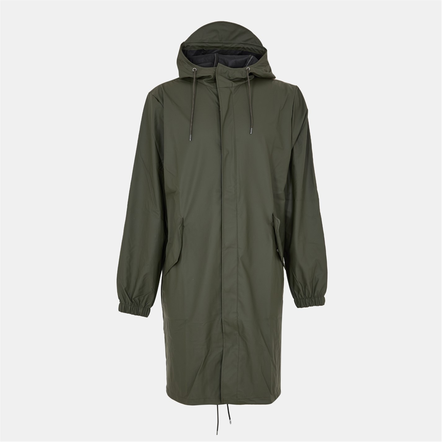 Rains | Fishtail Waterproof Parka | Rain Jackets | SportsDirect.com