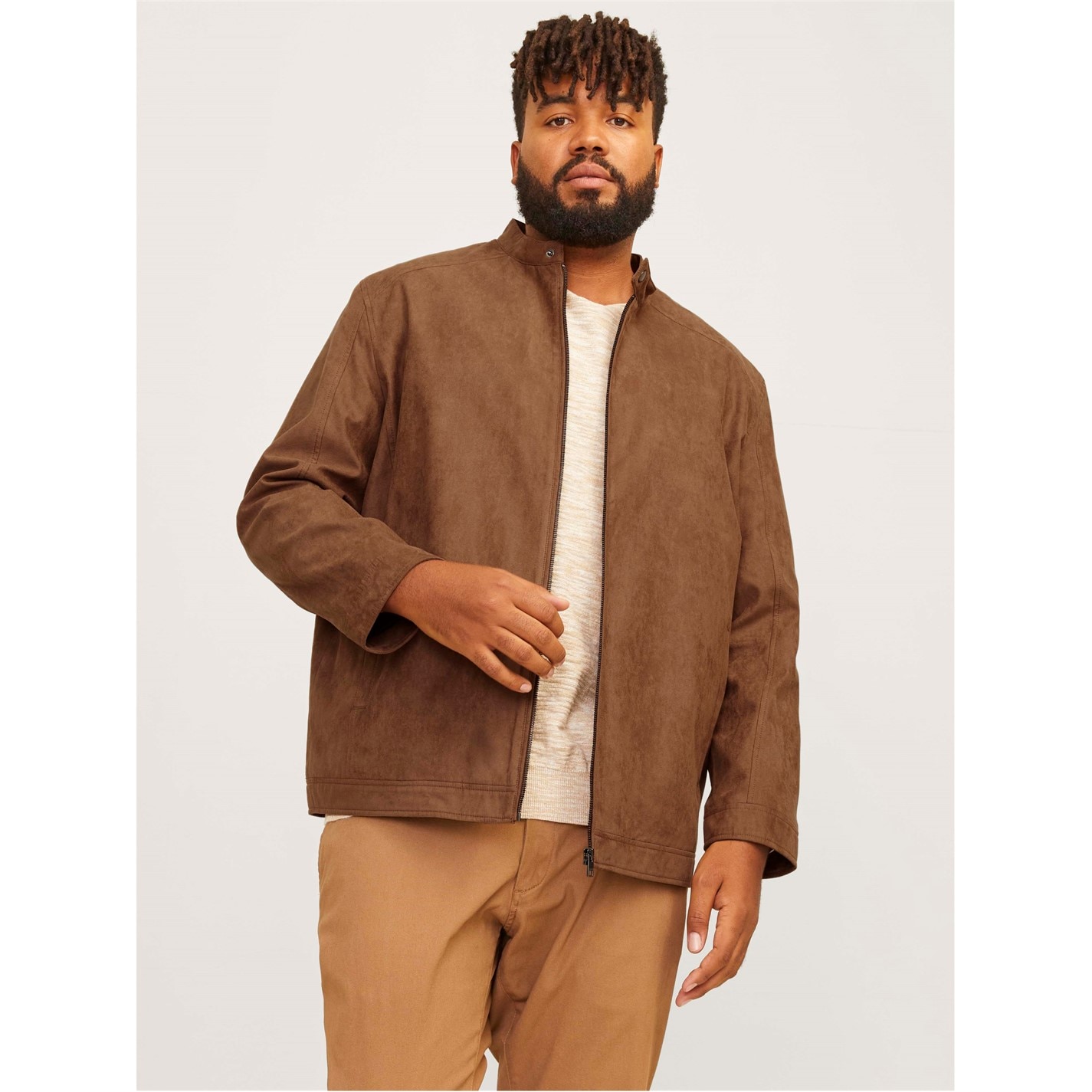 Jack and Jones | Jack Dylan Jacket Plus Size Mens | Cognac ...