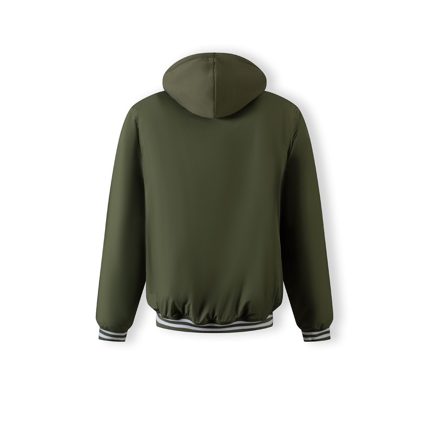 Minoti | Men baseball style jacket detachable hood khaki | Khaki ...