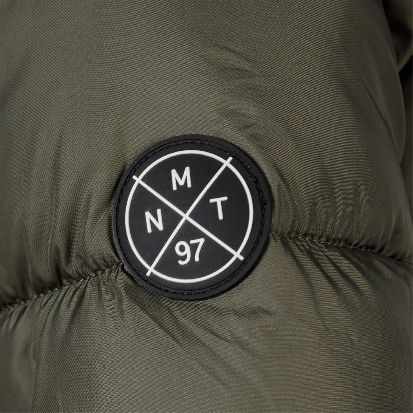 Minoti | Boys long padded coat with hood and snap details khaki | Khaki ...