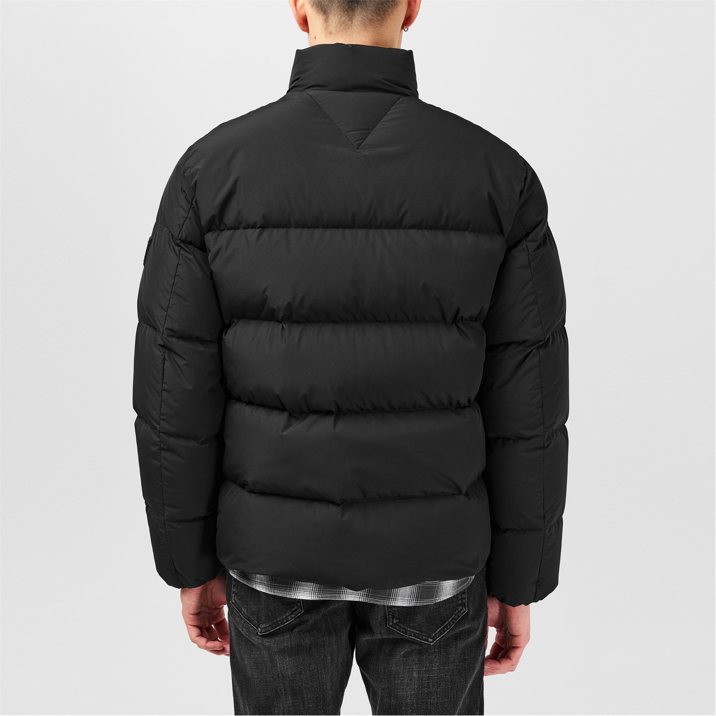 Tommy Hilfiger | Men's Recycled Polyester Short Puffer Jacket | Short ...