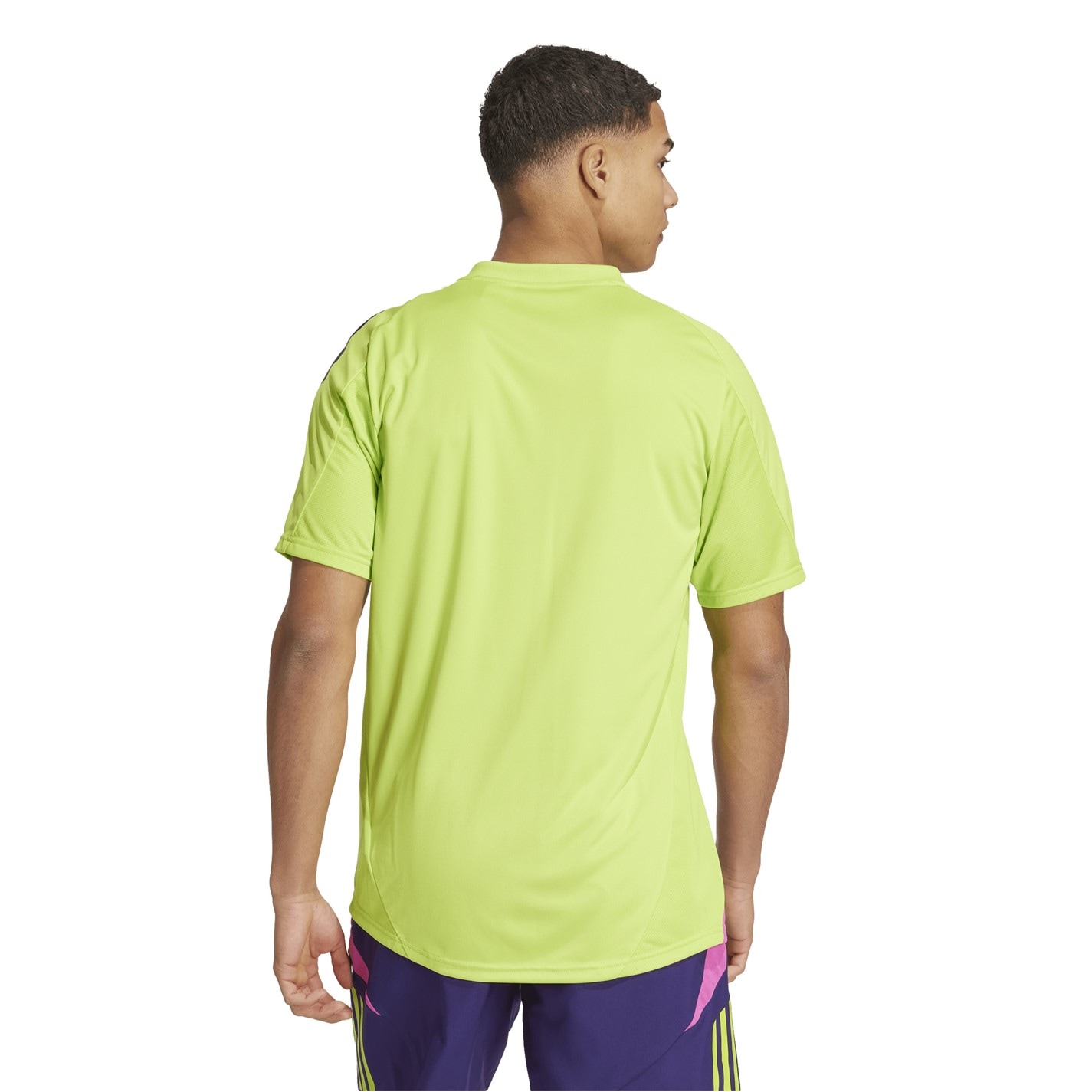 adidas | Men's Short-Sleeve Performance Gym Top | Green | SportsDirect.com