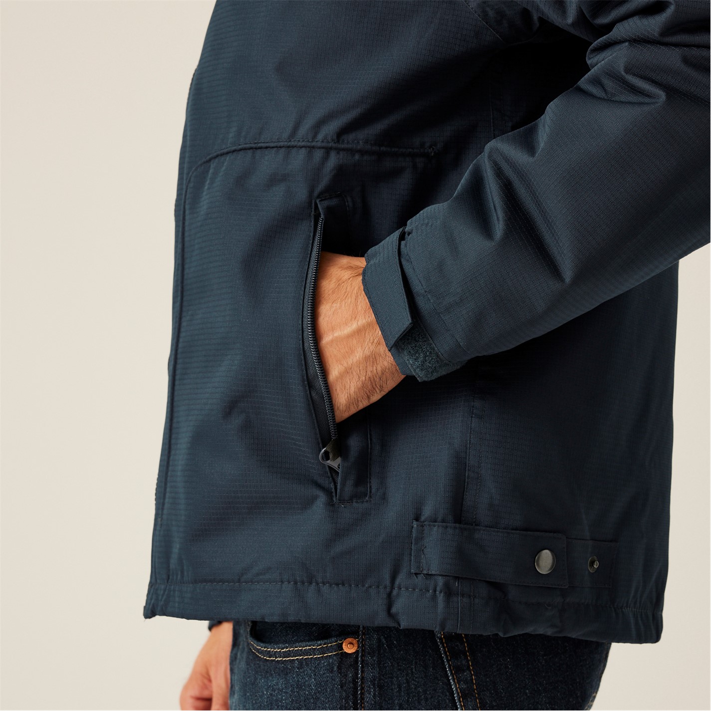 Regatta | Mens Hudson Fleece Lined Waterproof Insulated Jac | Insulated ...