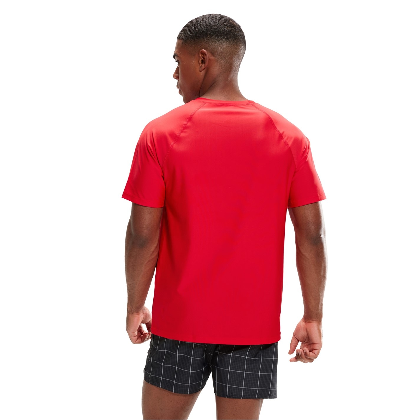 Speedo | Men's Short-Sleeve Performance Gym Top | Red | SportsDirect.com