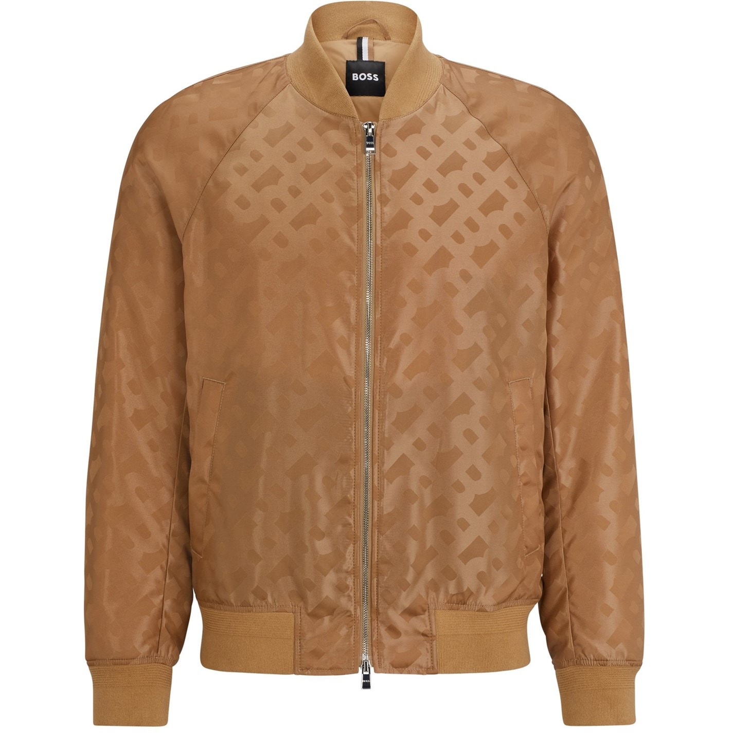 BOSS | Men's Corondo Bomber Jacket | Medium Beige | SportsDirect.com