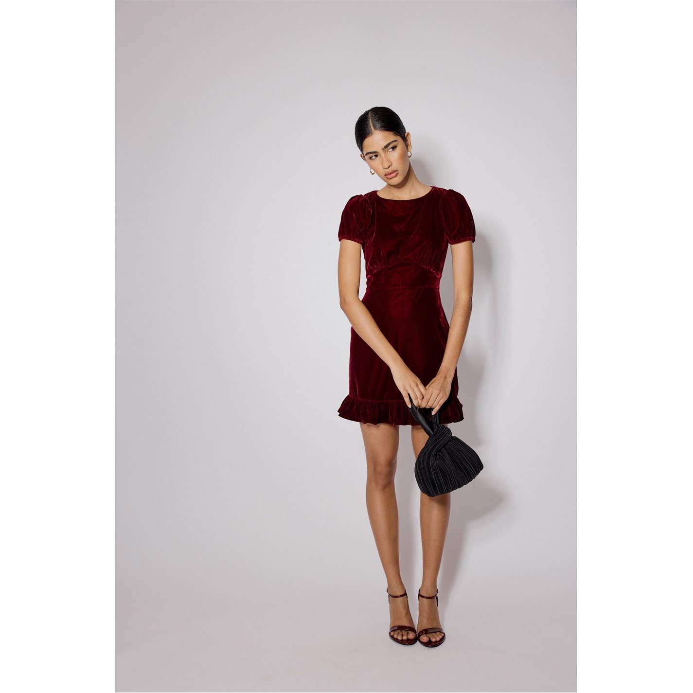 Nobodys Child | Cosmo Mini Dress | Burgundy | SportsDirect.com