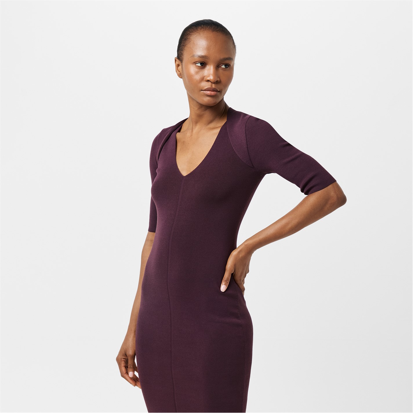 Boss | Women's Fezanin Bodycon Fit Dress | Open Red | SportsDirect.com