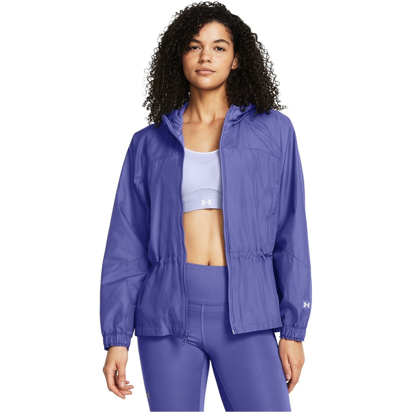 Under Armour | Women's Rush Woven Full Zip Performance Training Jacket ...