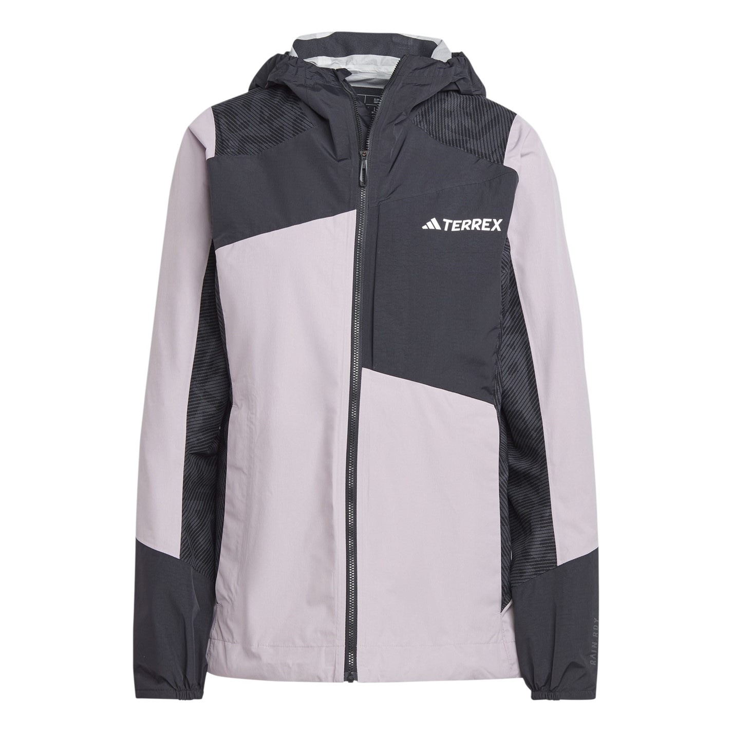 adidas | Women's Hybrid Waterproof Adjustable Rain Anorak | Purple ...