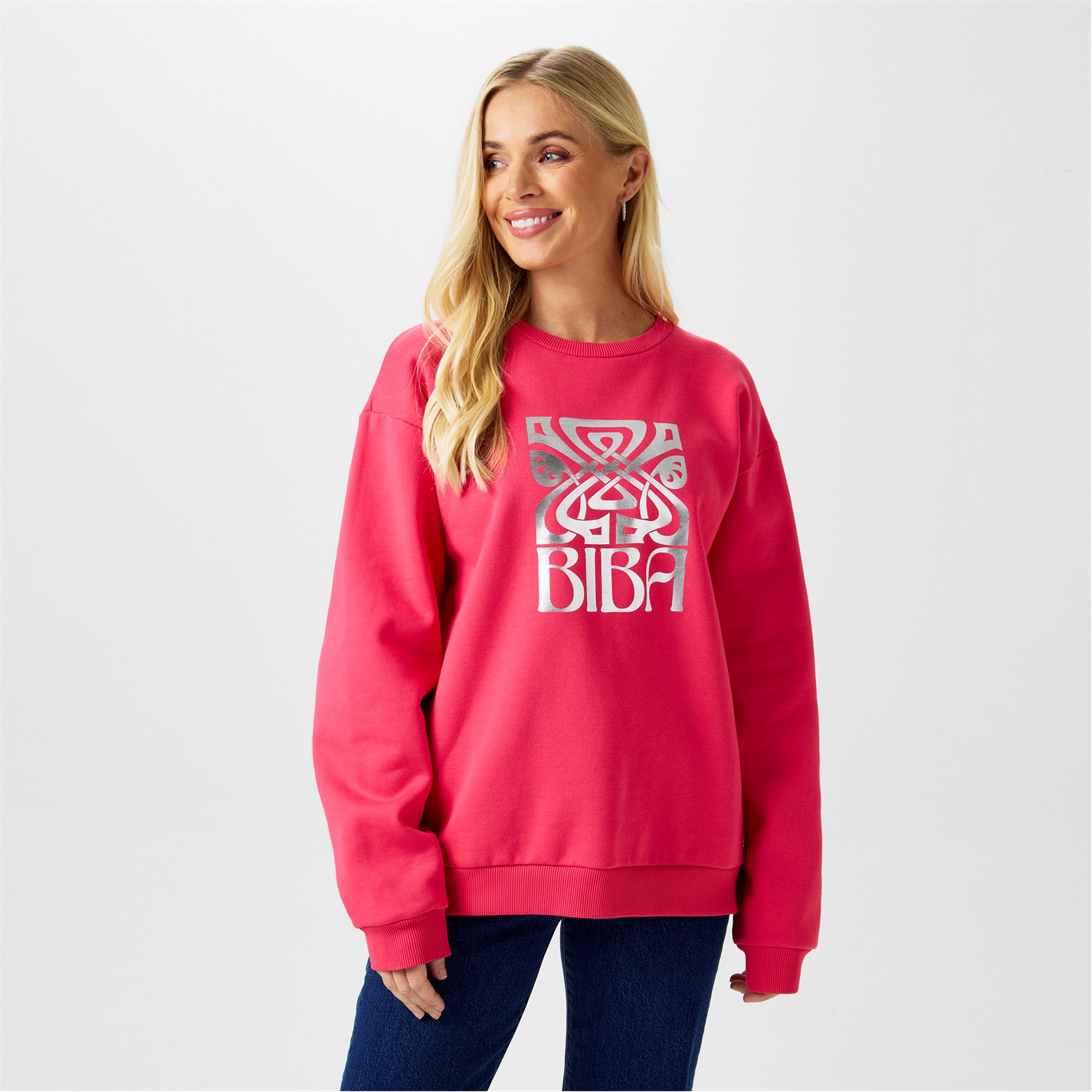 Biba | Women's Logo Crew Sweatshirt | Crew Sweaters | SportsDirect.com