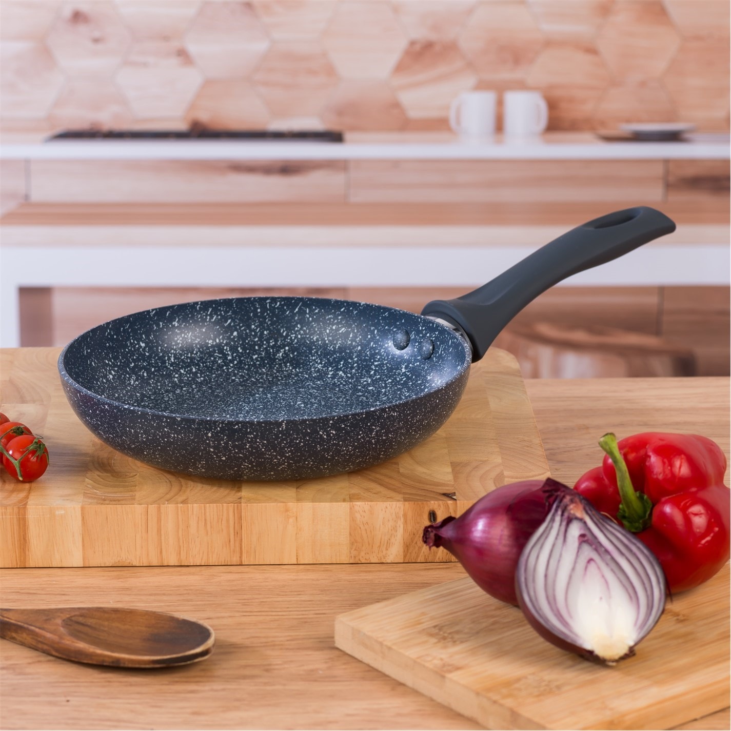 Russell Hobbs | 20cm Non-Stick Pressed Aluminium Bakelite Handle Frying ...