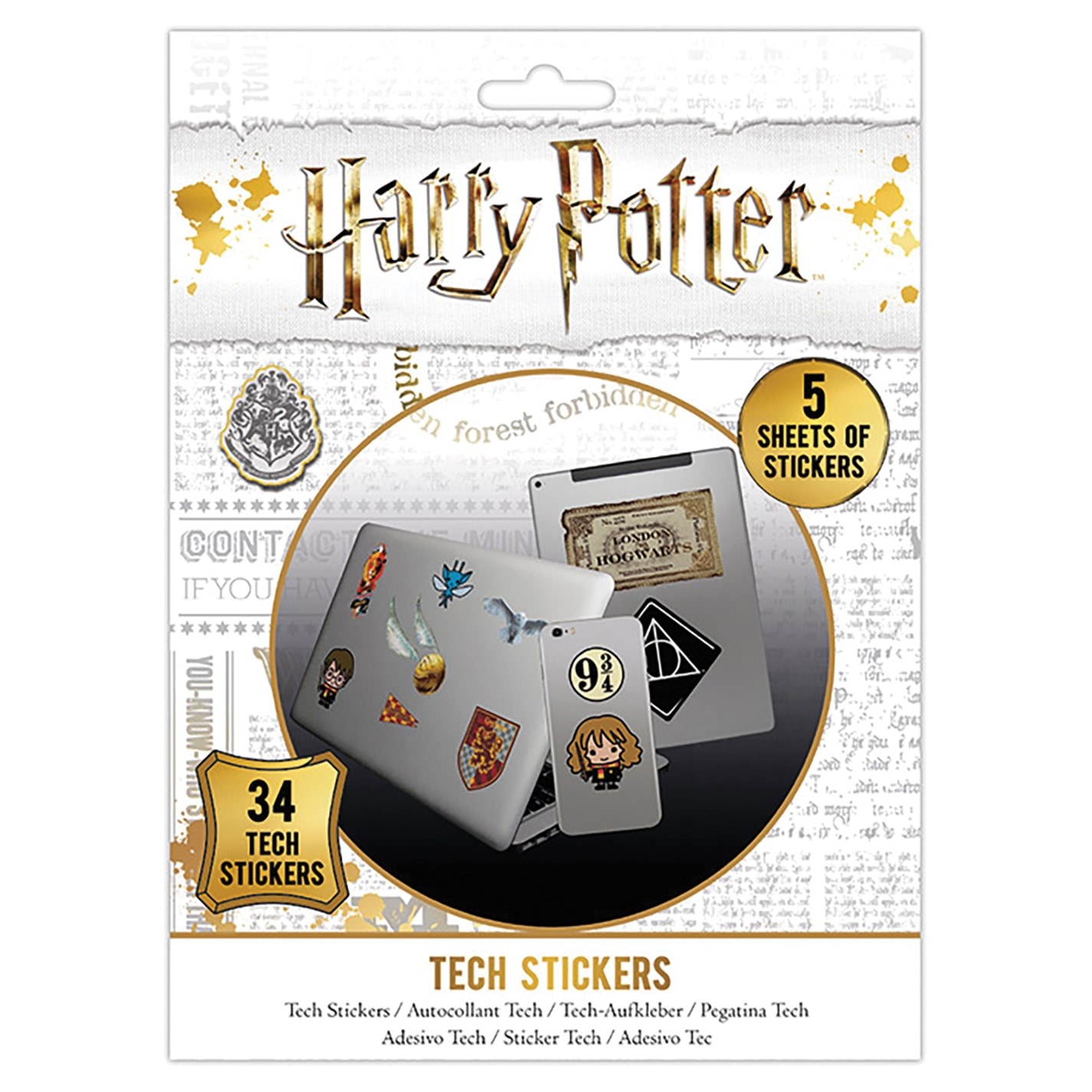 Character | Harry Potter Core Artefacts Tech Stickers | Harry Potter ...