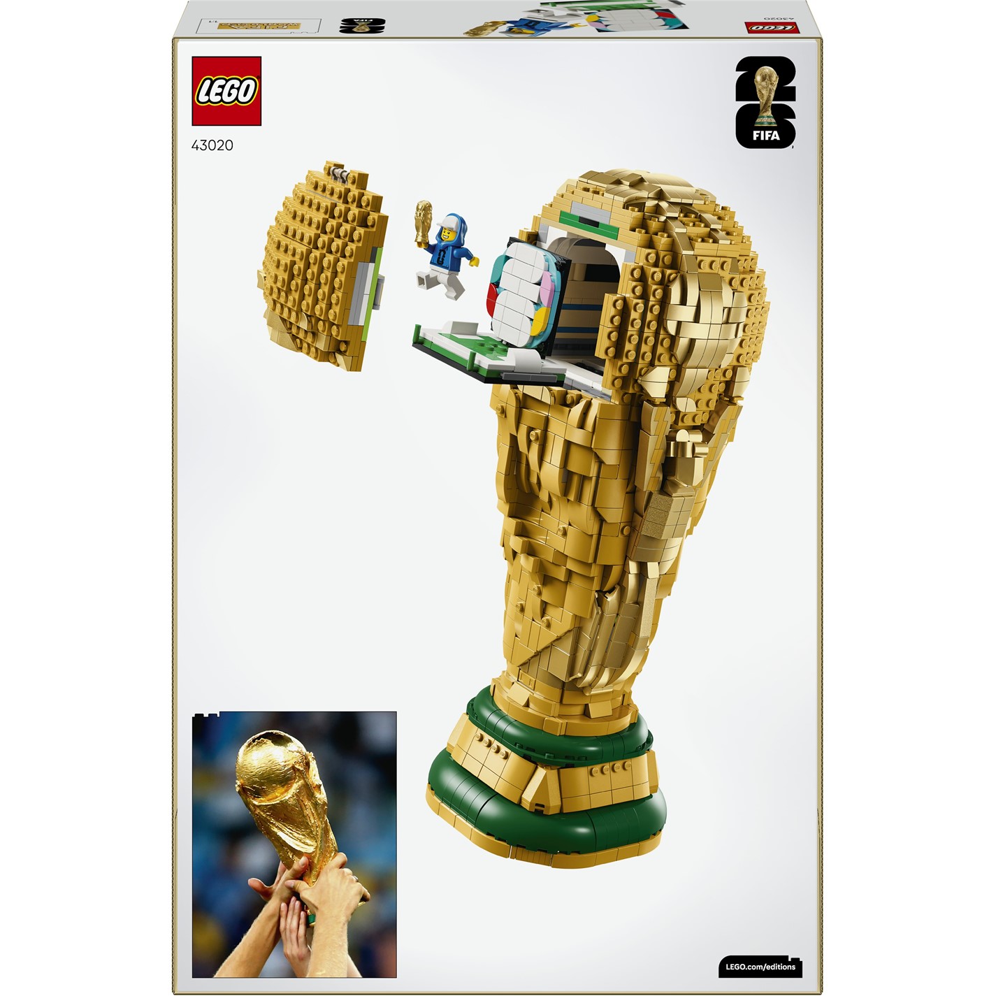 LEGO | Editions FIFA World Cup Official Trophy Model Kit 43020 | Wc ...