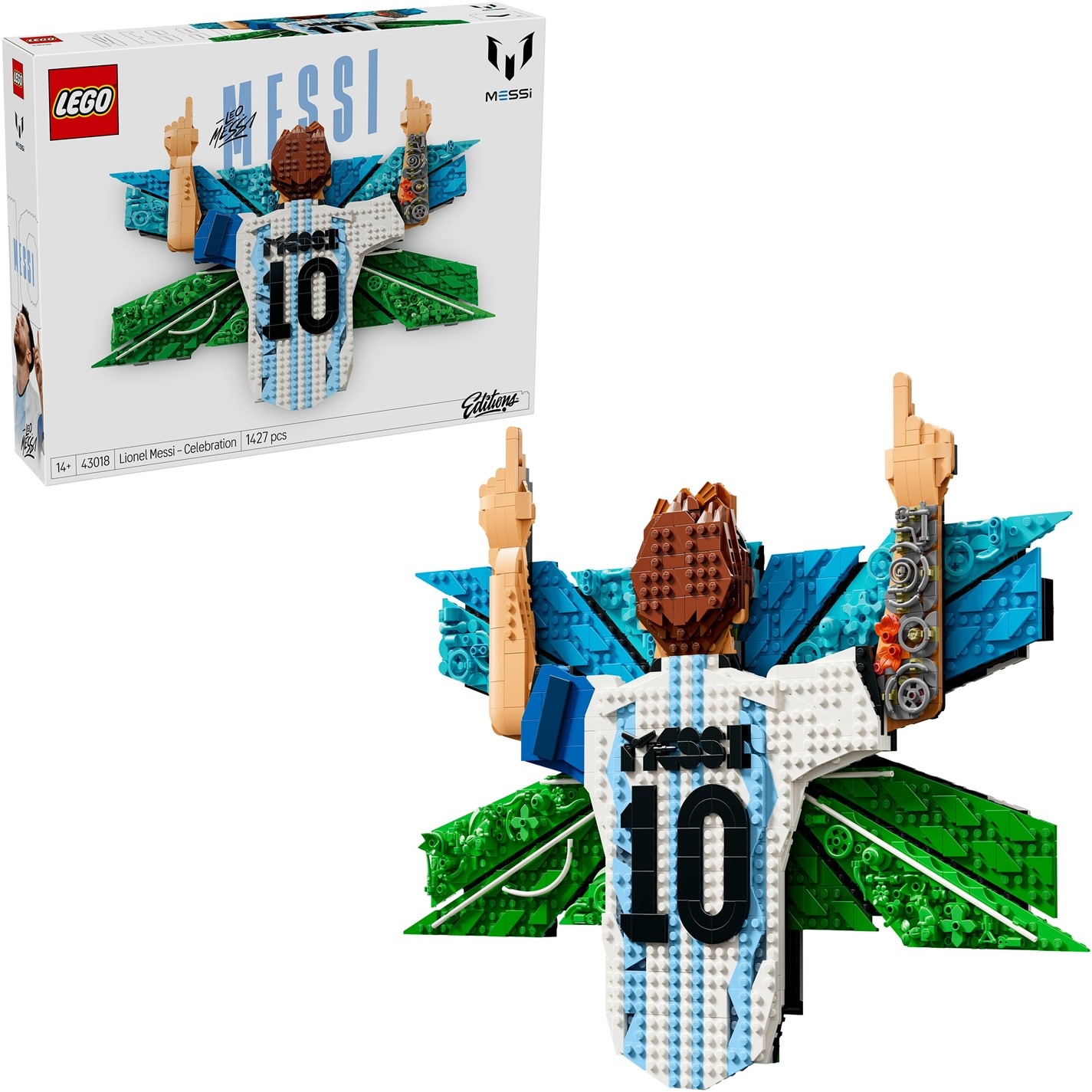 LEGO | Editions Lionel Messi – Celebration Building Set 43018 | Messi ...
