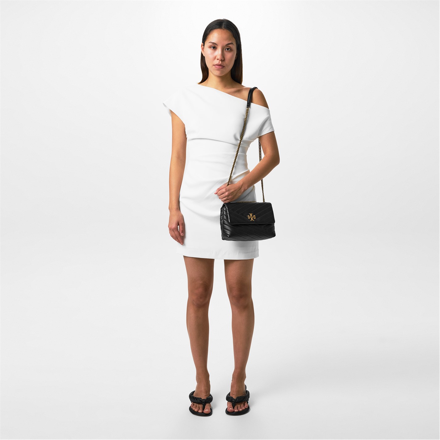 Tory Burch Kira Chevron Small Shoulder Bag | SportsDirect.com Australia