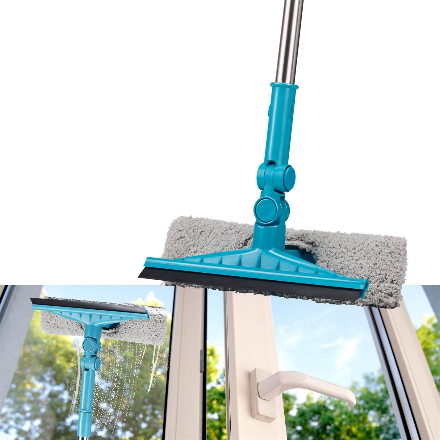 Alpina | 2-in-1 Window Cleaner Garden Hand Tool | Blue | SportsDirect.com