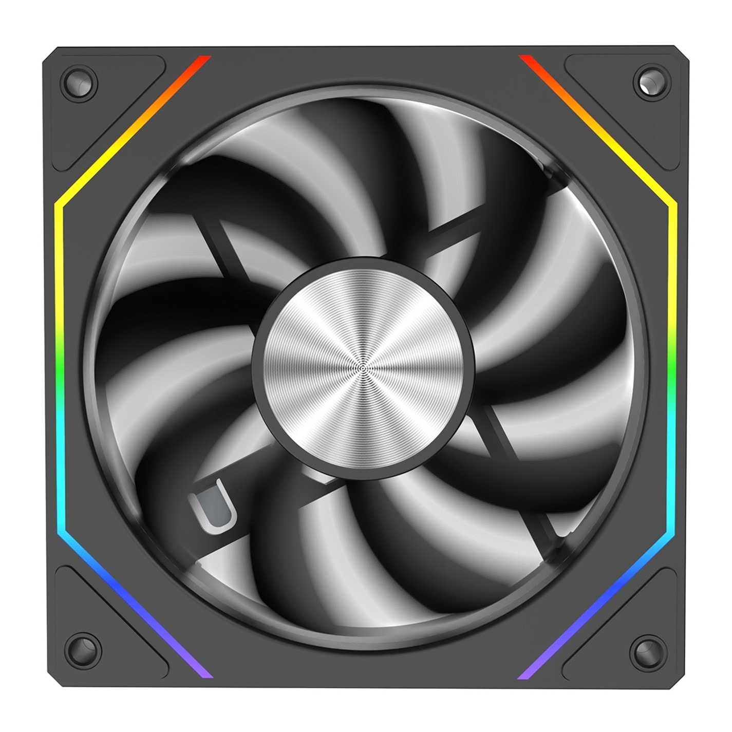 CiT | Eclipse 120mm Two-Sided Infinity ARGB Black 4pin PWM PC Cooling ...