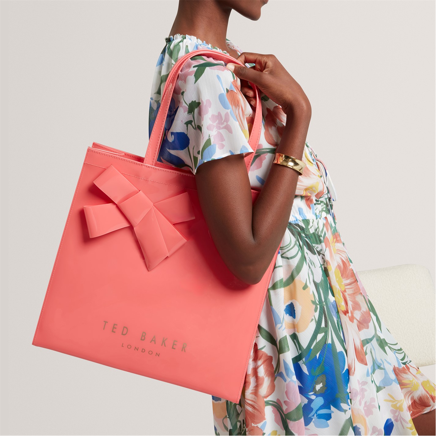 Ted Baker | Ted Baker Knot Bow Large Icon Tote Bag | Tote Bags ...