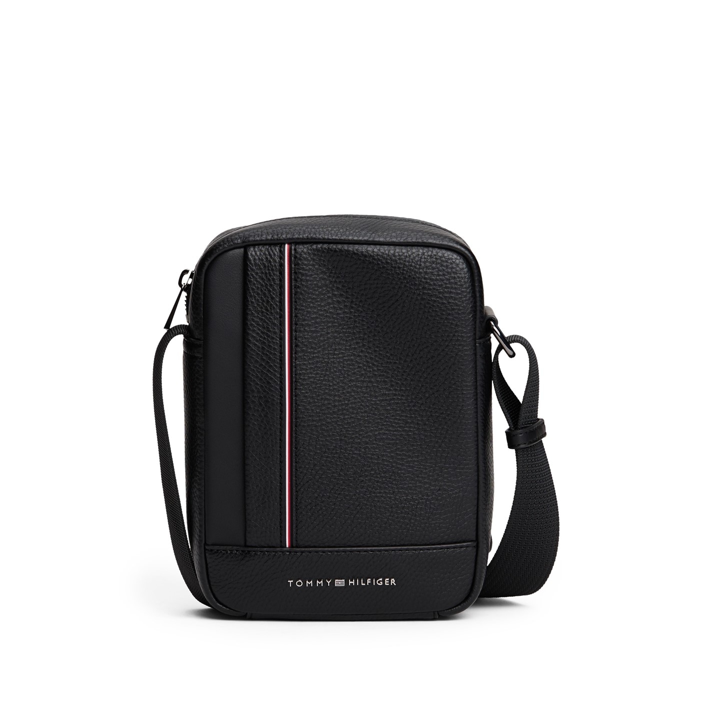 Tommy Hilfiger | Men's Central Mini Reporter Cross Body Bag | Black ...