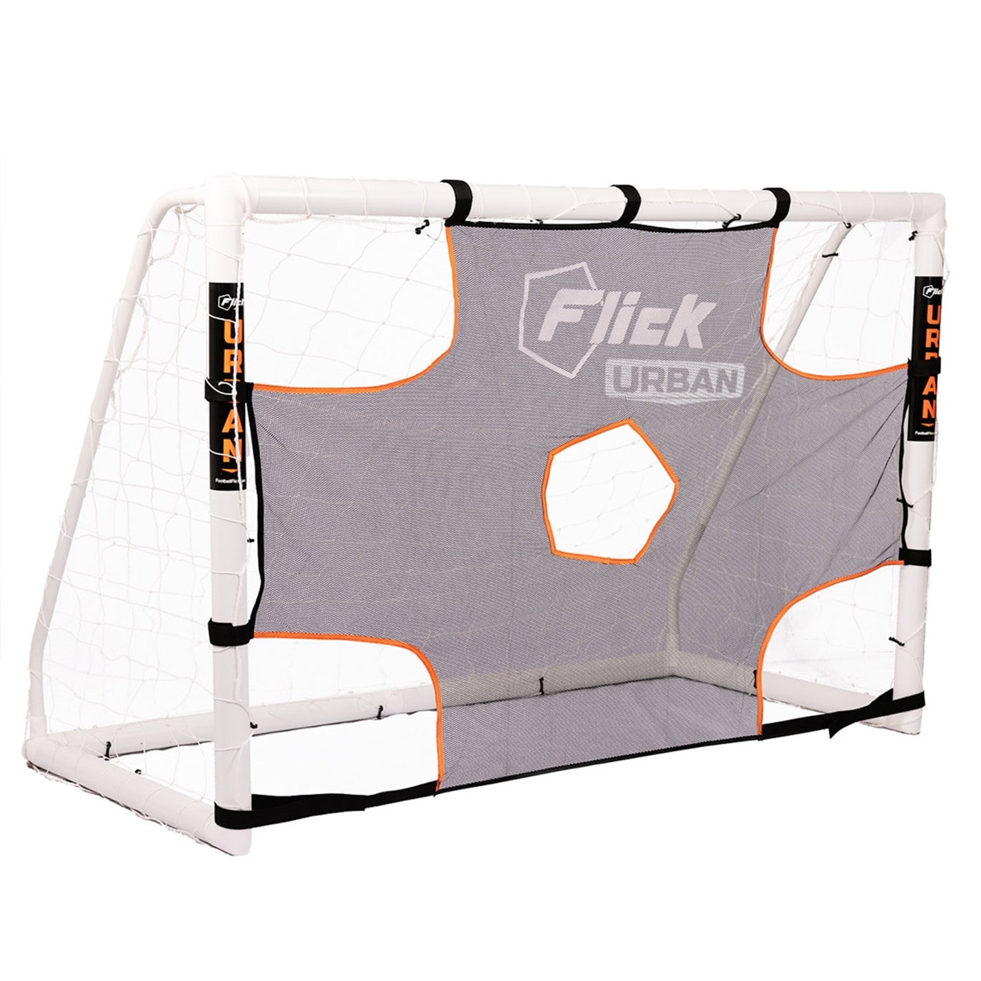 Football Flick | Football Flick Urban Target Sheet - 12' x 6' | Black ...