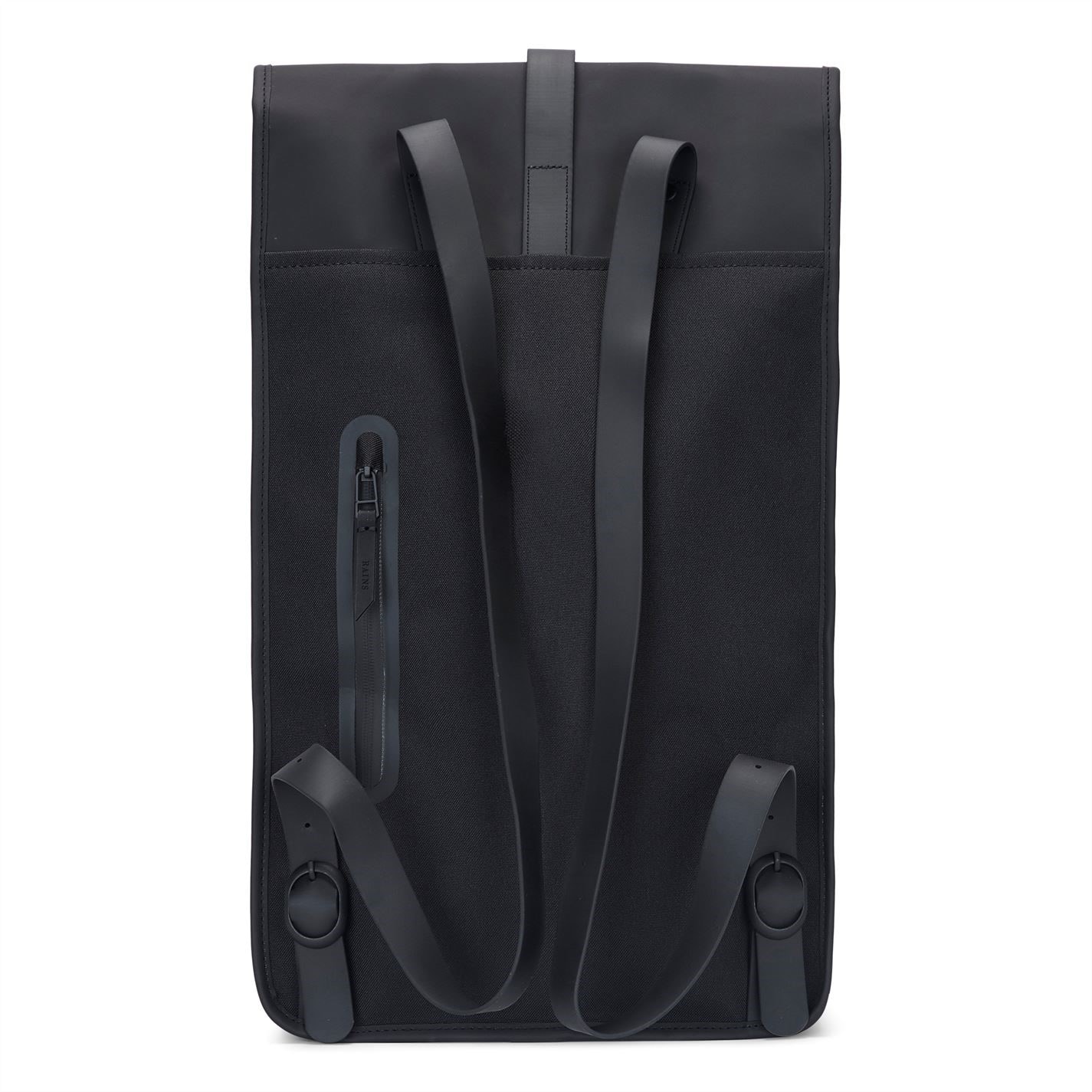 Rains | Classic Flap Magnetic Closure Backpack | Black 01 ...