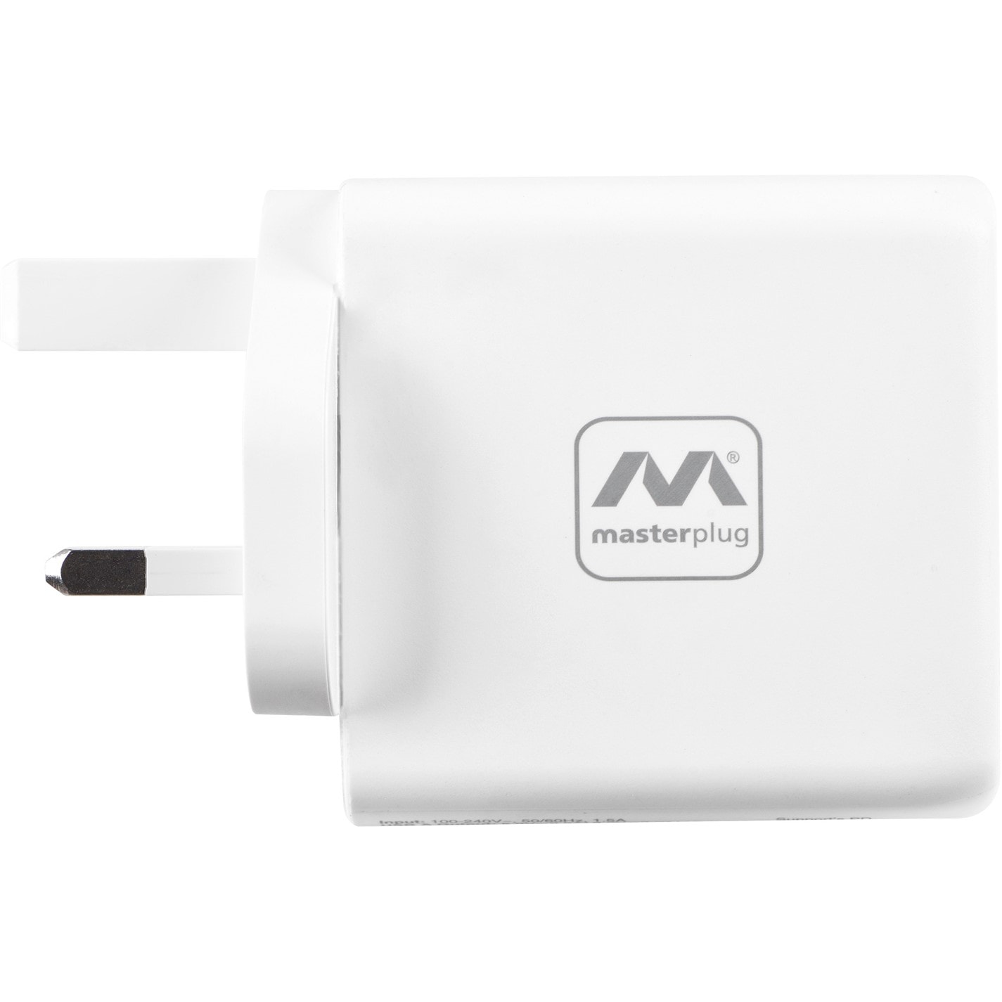 Masterplug | Masterplug Charger Plug USB 1 x Type A & 2 x USB | White ...